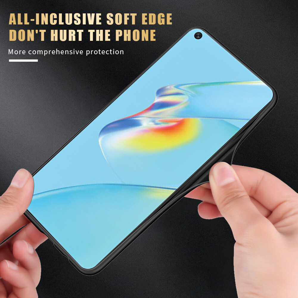 ลิ้นจี่รูปแบบเคส TPU เคสสิลิโคนด้านหลังแบบนิ่มเคสสำหรับ OPPO A94 4G A74 ...