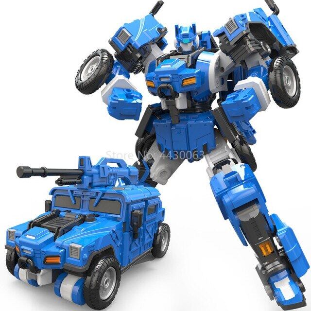 【RISING】 New Mini Force Transformation Tank Robot Toys Action Figures ...