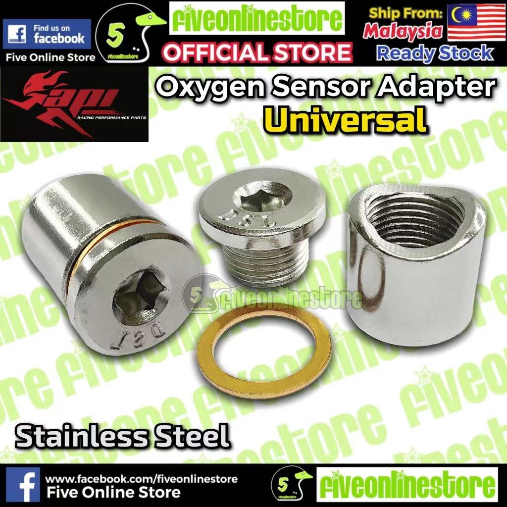 API Racing Oxygen Sensor Adapter Exhaust Pipe Maniful Universal RS150 ...