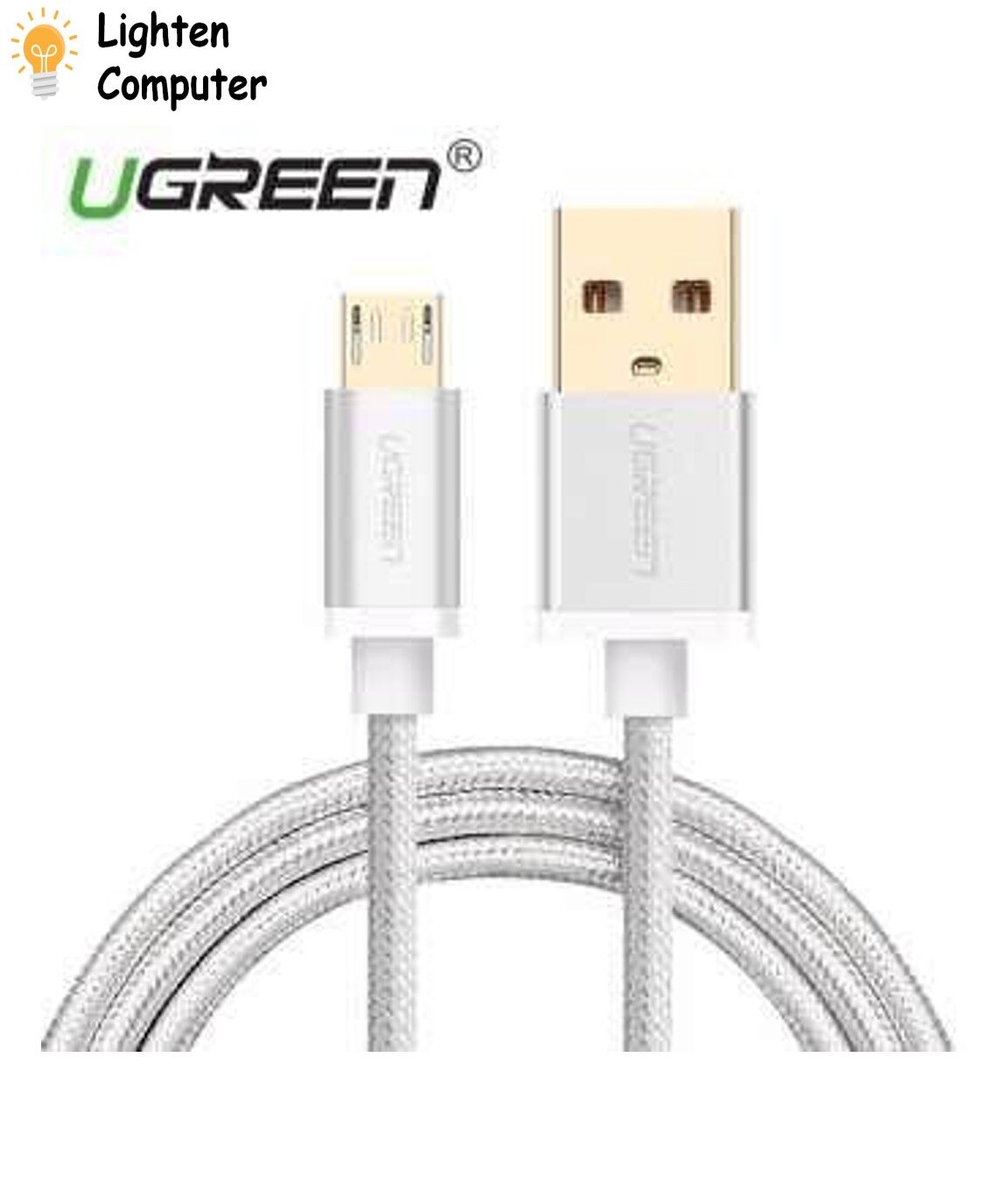 UGREEN MICRO USB / ANDROID CABLE - 2.4A - 0.25M - Braided cables | Lazada