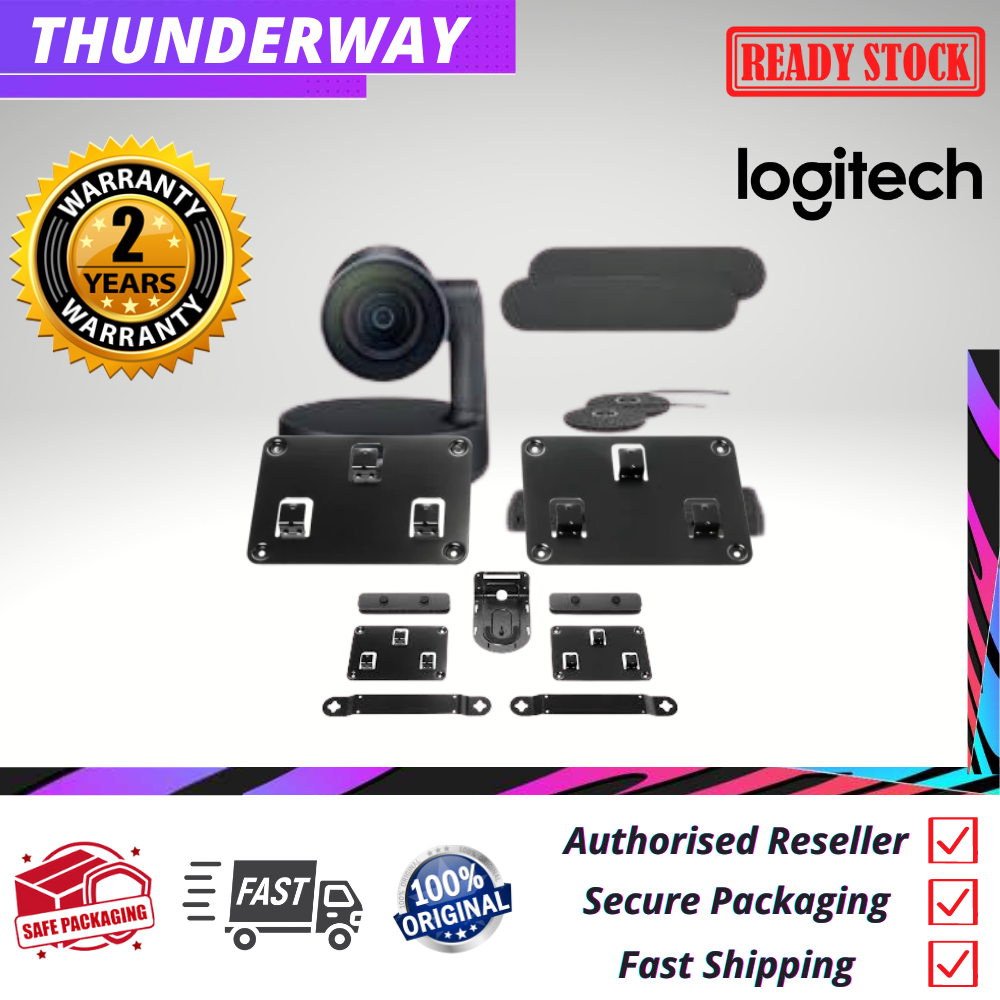 LOGITECH Rally Plus (1 camera, 2 speaker, 2 mic) RALLY Premium Ultra-HD ...