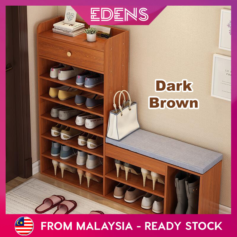 Edens 7 Layers Simple Shoes Cabinet Storage Multifunction Shoe ...