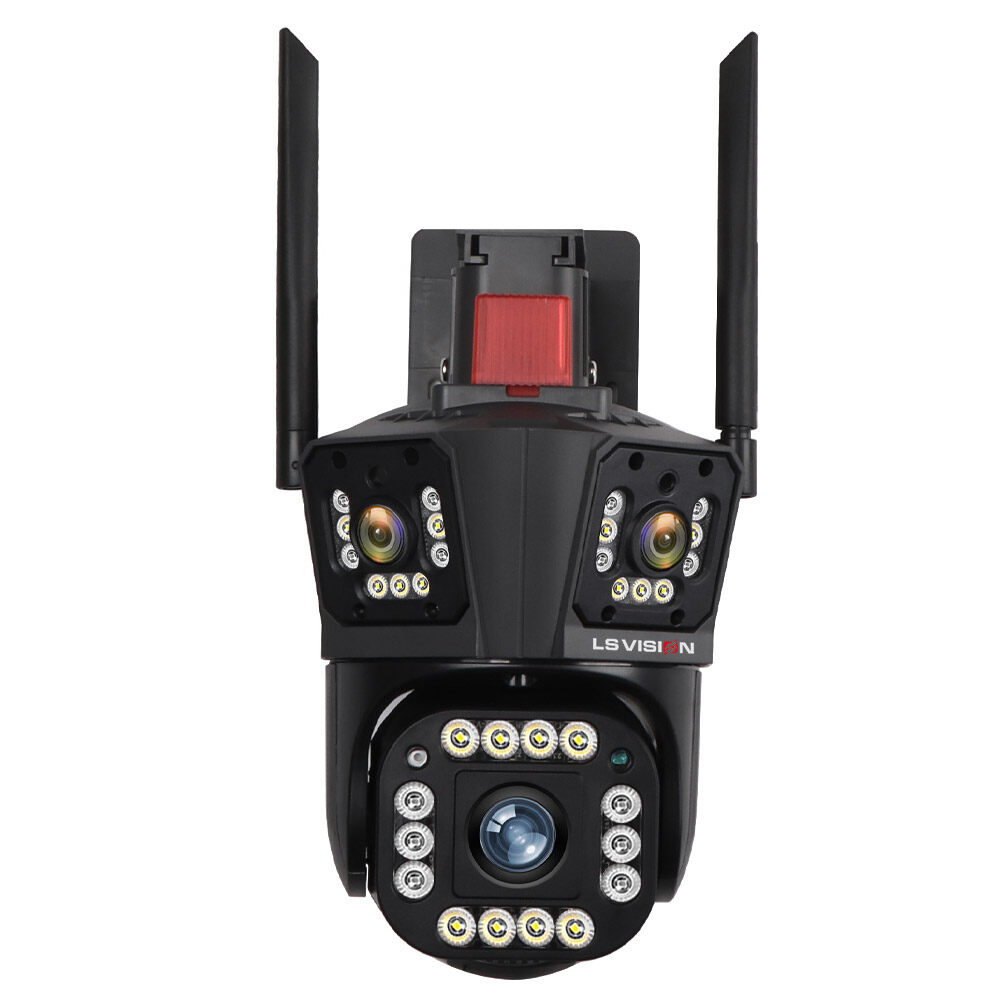 LS VISION 8K 20MP Five Lens WIFI CCTV Camera 20X Hybrid Optical Zoom ...