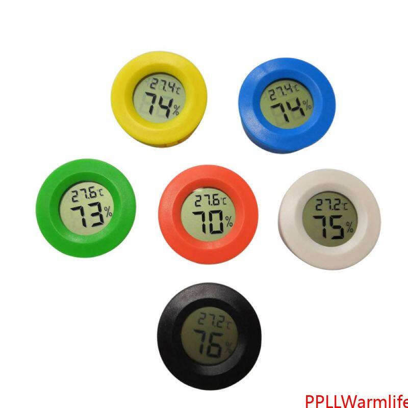 6 PCS Mini LCD Digital Thermometer Hygrometer Temperature Meter ...