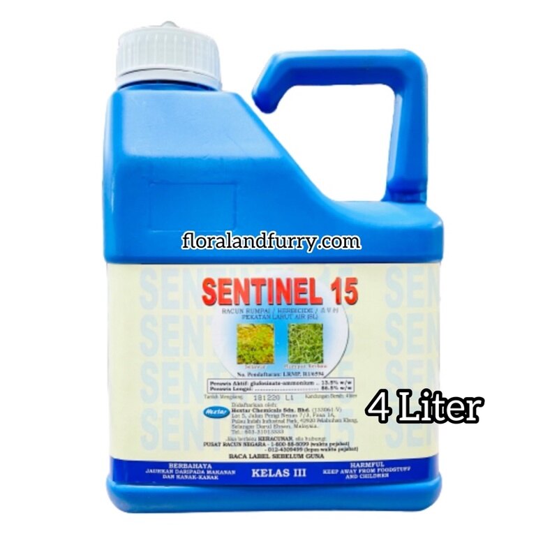 Glufosinate Ammonium 13.5 1L 4L Racun Rumput Liar Rumpai Lalang Sambau ...