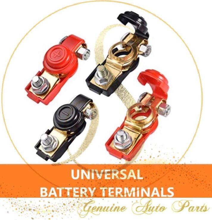 1 Pair Positive & Negative Car Battery Terminals Clamp Clips ( battery ...