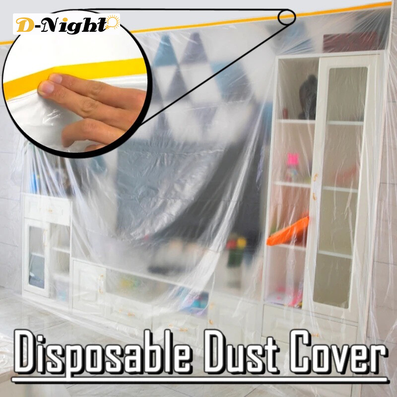 D-Night Disposable Dust Cover With/Without Adhesive Tape Large ...