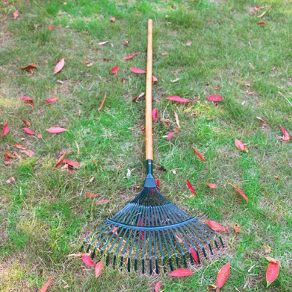 Dolity lawn & Leaf STEEL Rake HEAD Heavy Duty REPLACEMENT-กว้าง 40 ซม. ...
