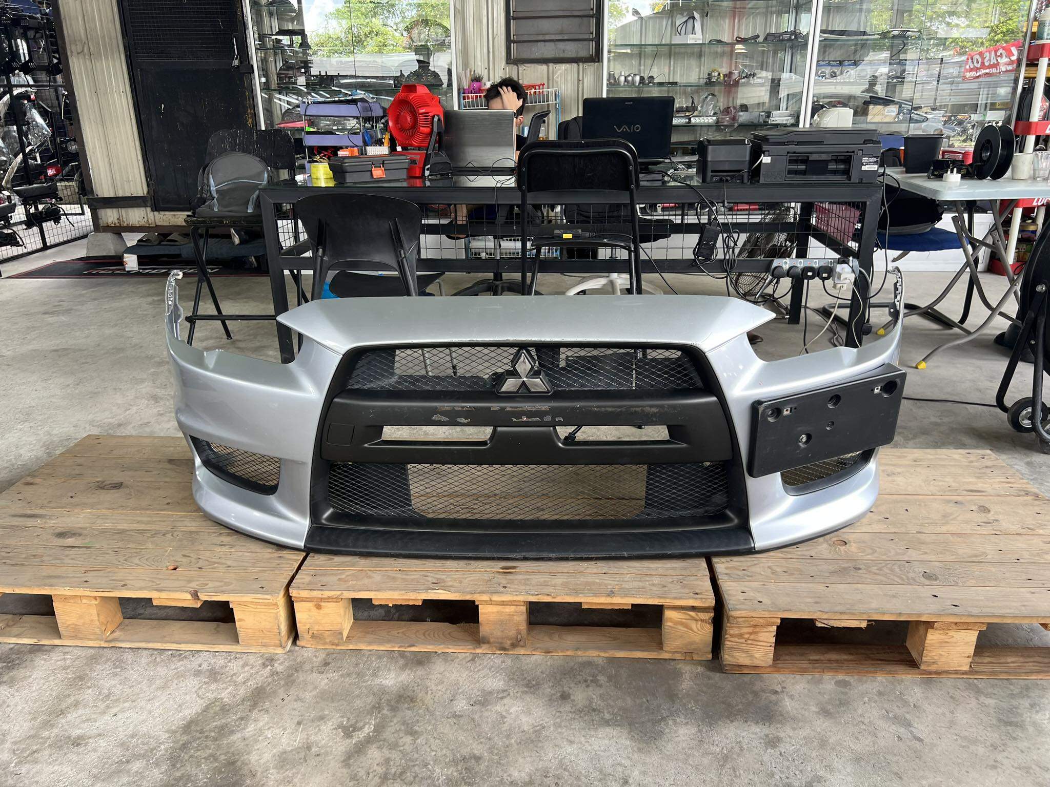 MITSUBISHI LANCER EVO 10 (ORIGINAL) FRONT BUMPER | Lazada