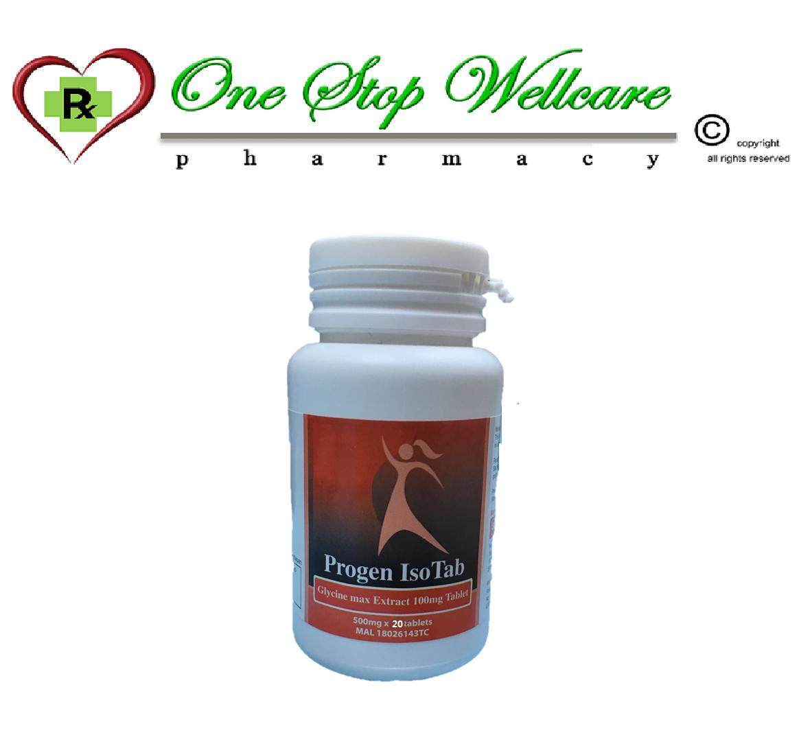 PROGEN ISOTAB (GLYCINE MAX EXTRACT 10MG) 20'S | Lazada