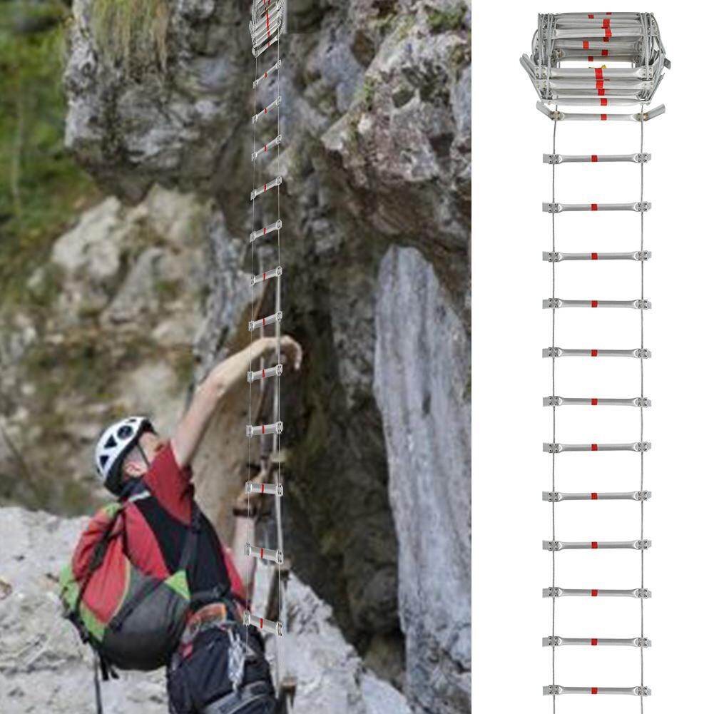 Fire Escape Ladder Retractable Emergency Ladder - Alex sports store ...
