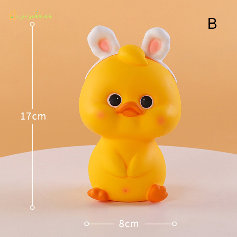 KJDF กระปุกออมสินรูปเป็ดขนาดเล็ก3 In 1,กล่องใส่ของขวัญสำหรับเด็กตั้ง ...