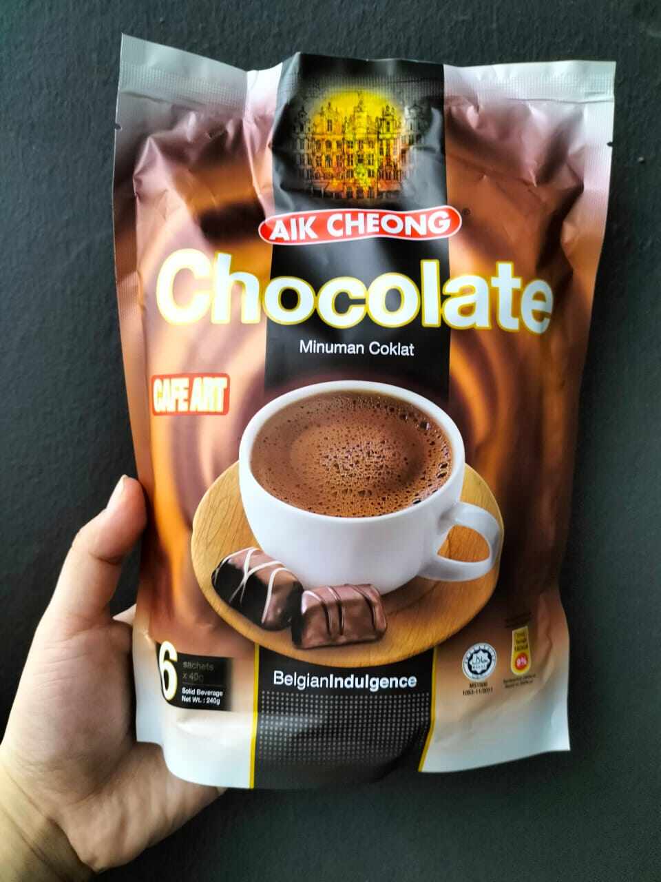 AIK CHEONG CHOCOLATE/CAPPUCCINO DRINK 6 SACHETS**WITH FREE GIFT | Lazada