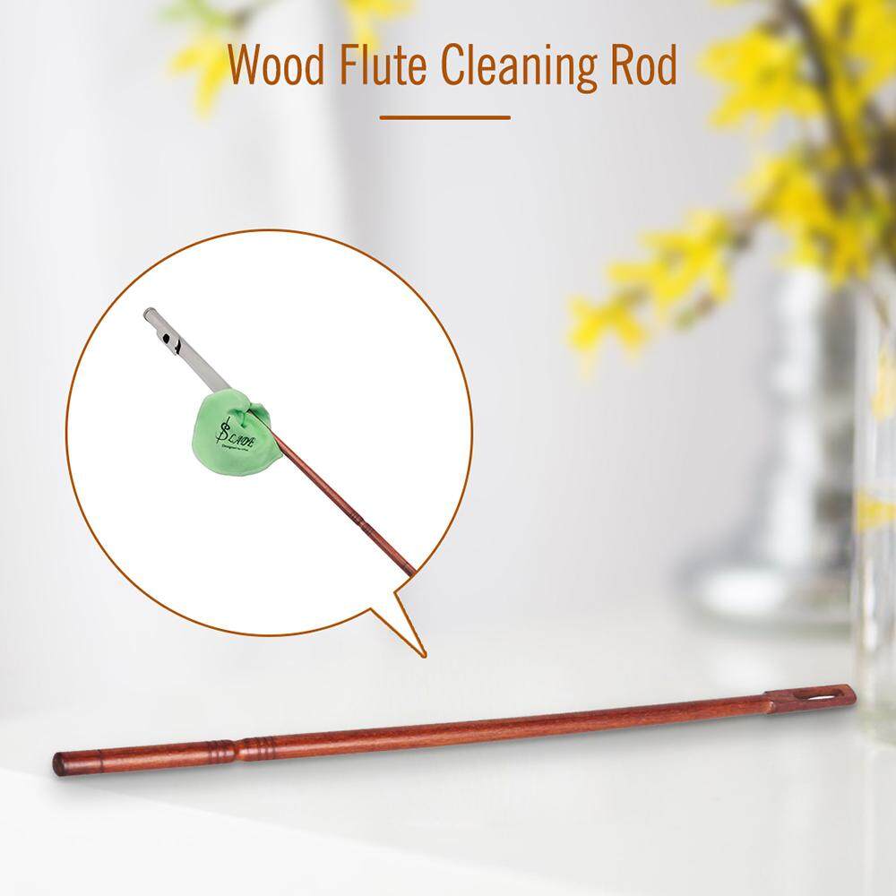 Wood Flute Cleaning Rod Professional Flute Cleaning Kit Accessories Red ...