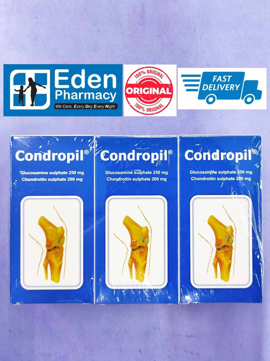 condropil glucosamine chondroitin sulphate joint triple pack ( 3 x 60's ...