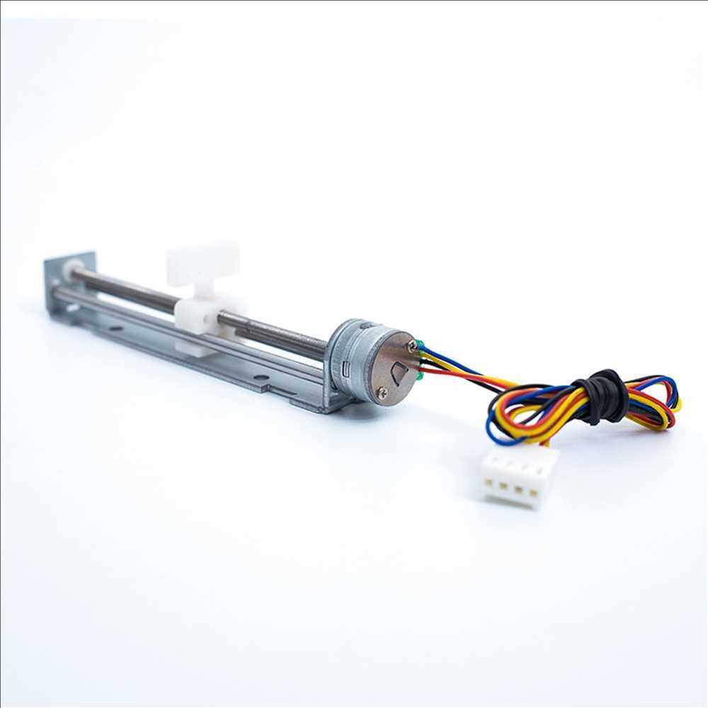 12V Stepper Motor Stroke 80mm with Slider Motor for DIY Small Laser ...
