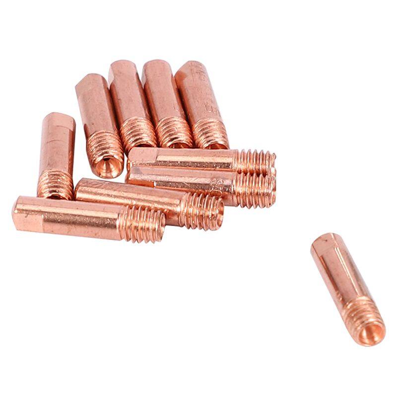 13Pcs CO2 Mig Welding Torch Aircooled MB 15AK Contact Tip Holder Gas Nozzle 0.8mm Welder Shield ...