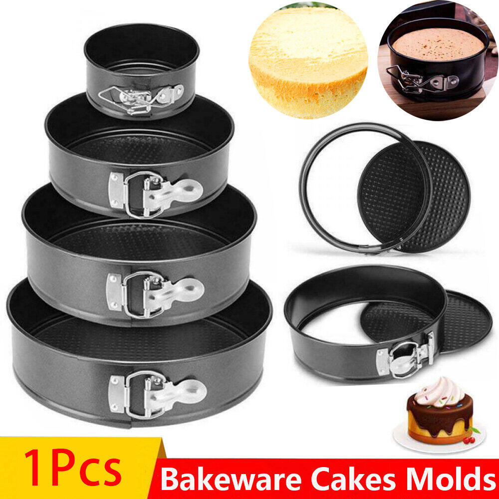 YESPERY Carbon Steel Bakeware Cakes Molds Non-Stick Metal Bake Mould ...