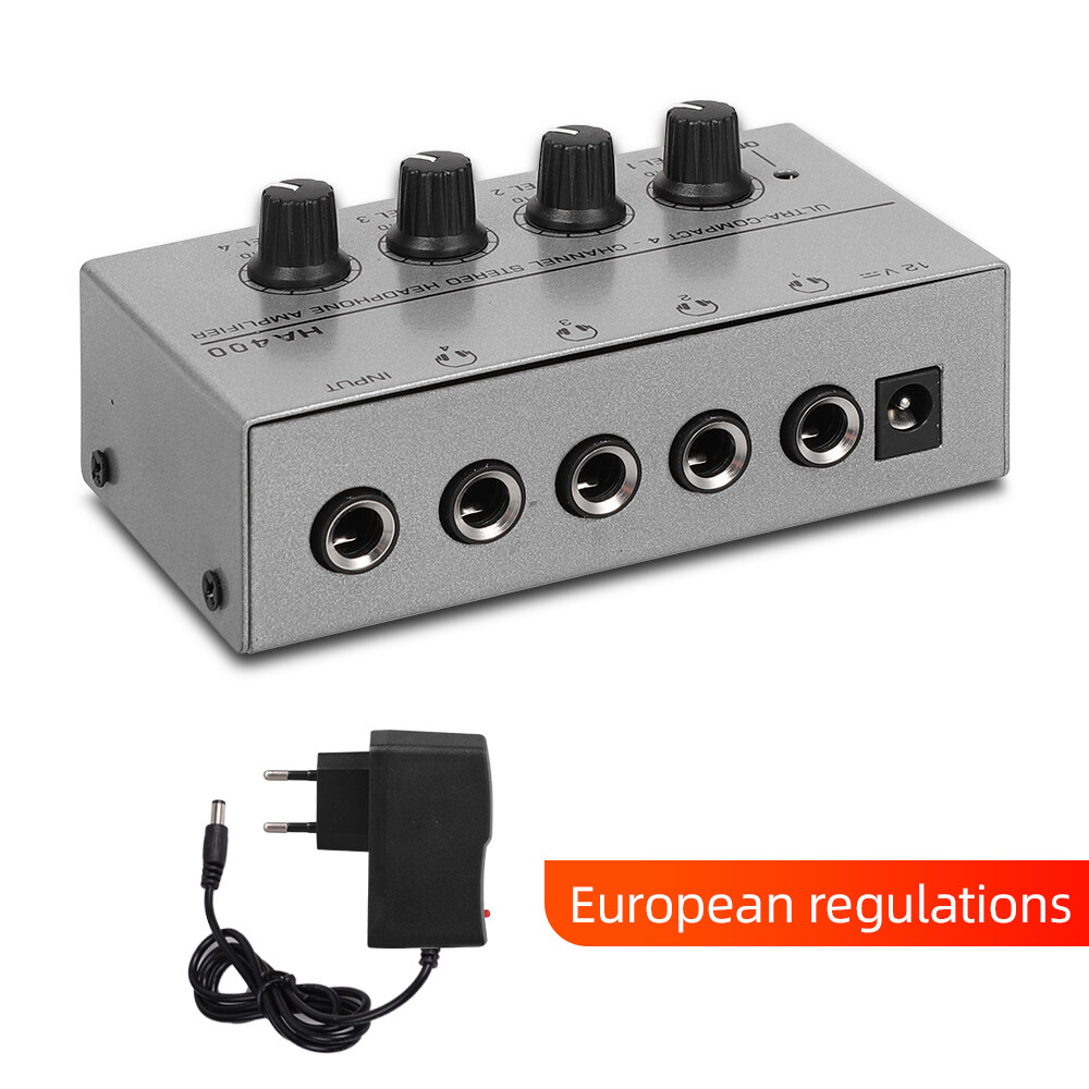Kebidumei HA400 Mini Amplifier Headphone Amplifier 4 Channels Ultra ... Kebidumei HA400 Mini Amplifier Headphone Amplifier 4 Channels Ultra ...