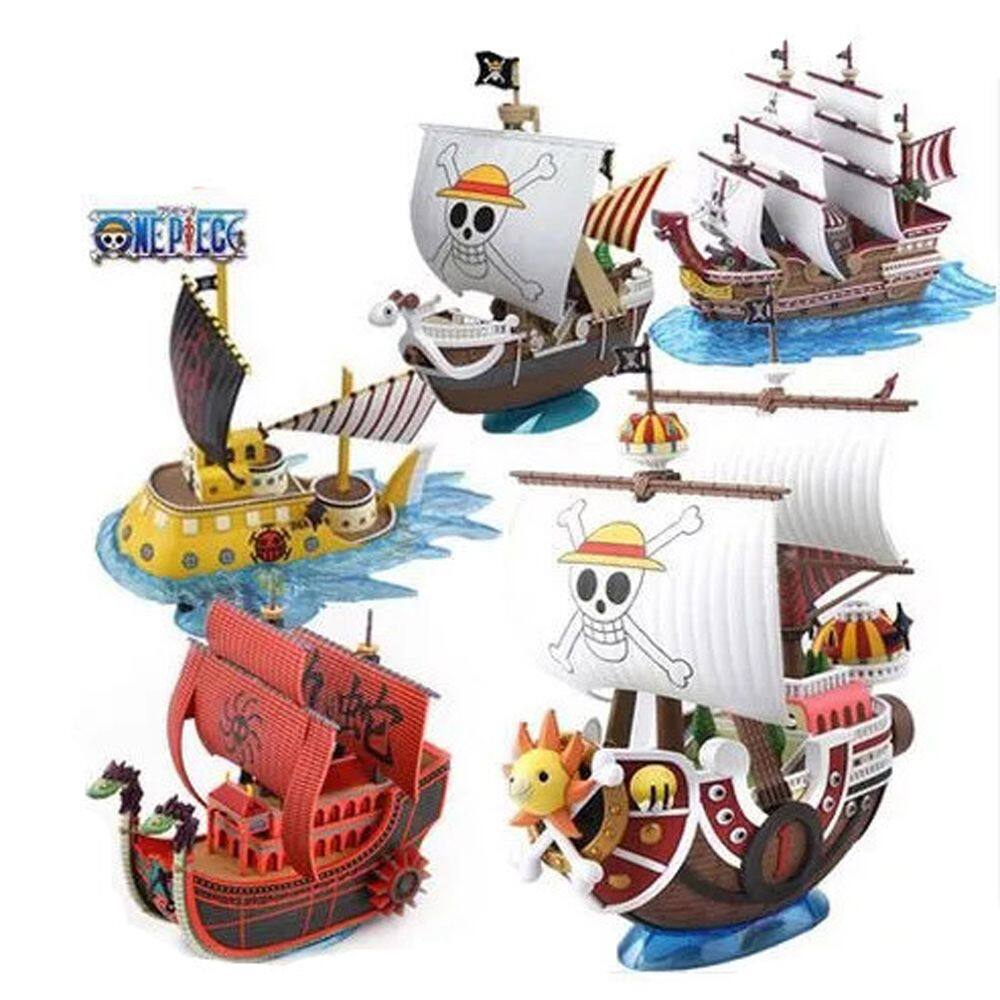 ELROY คอลเลกชันของเล่นเด็ก Mobidick Spades เรือลูฟี่แบบจำลองการสร้าง ...