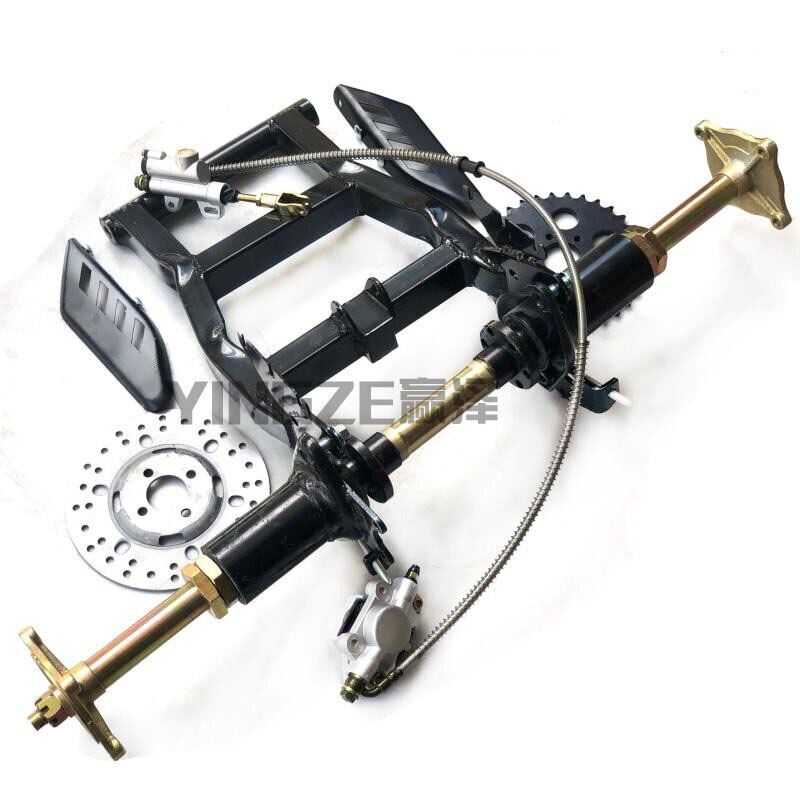 GY6 Four Wheel GO KART KARTING UTV Buggy Disc Brake 81CM ATV Rear Axle ...