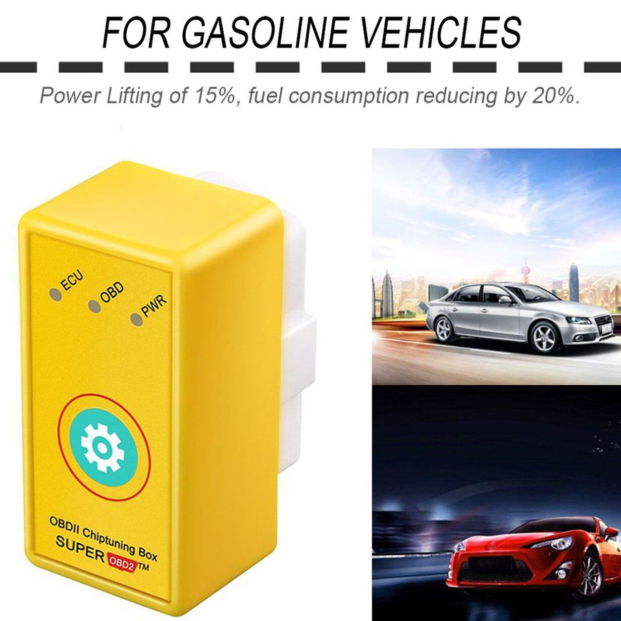 ขายดีปลั๊กแอนด์ไดรฟ์อินเทอร์เฟซ Super OBD2ชิป ECU จูนนิ่งกล่องสำหรับ ...