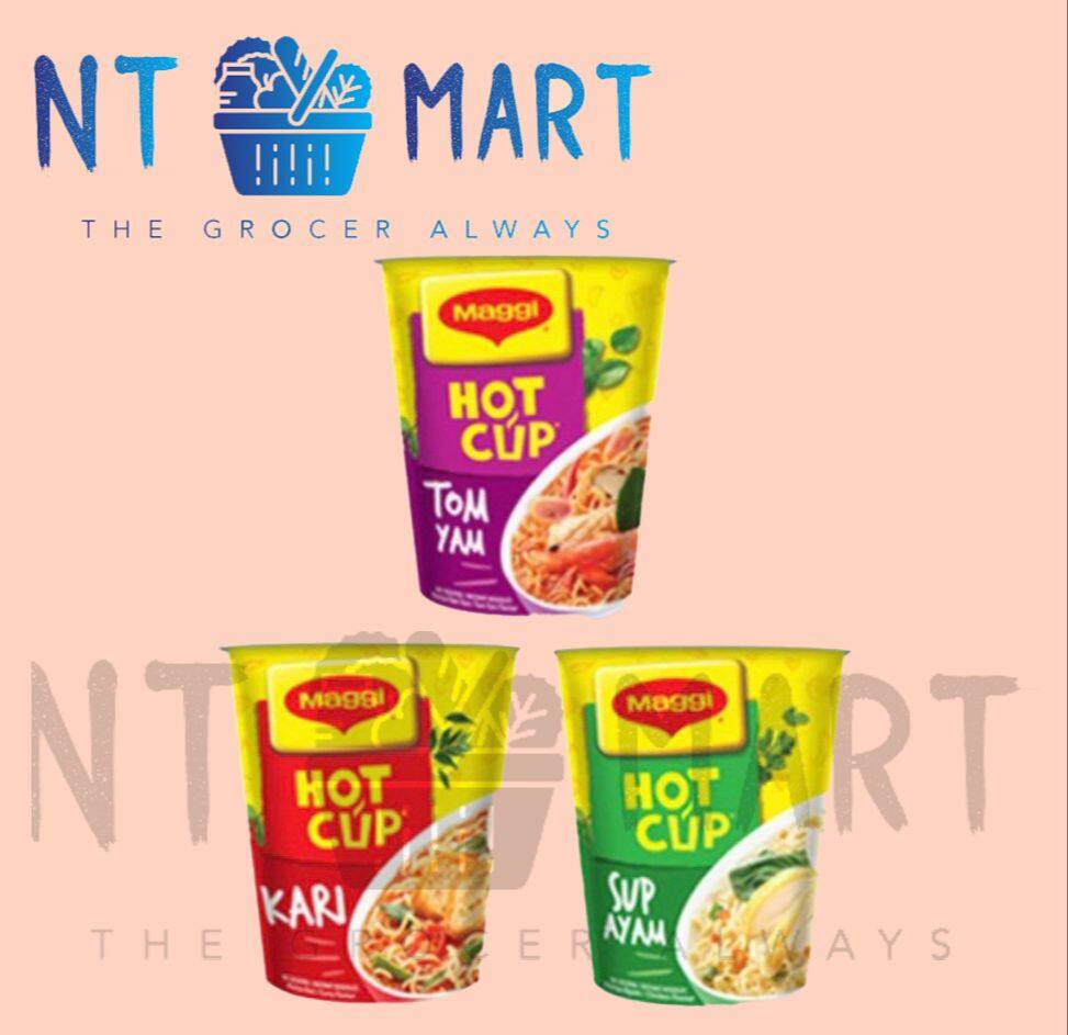 Maggi Hot Cup 1's - Assorted | Lazada