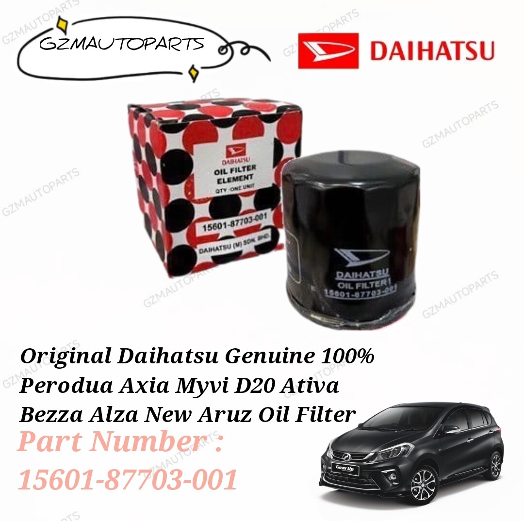 Original Daihatsu Genuine 100% Perodua Axia Myvi D20 Ativa Bezza Alza ...