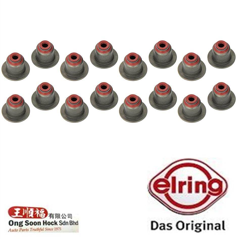 BMW N47 D20 E90 318d 320d E60 F10 520d Valve Seal Kit Set (x16) Elring ...