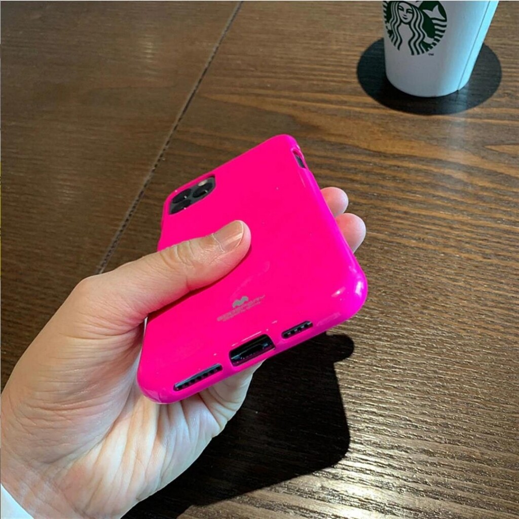 iPhone 11 Pro Max - เคส Fluorescent NEON TPU Mercury Jelly Case ...