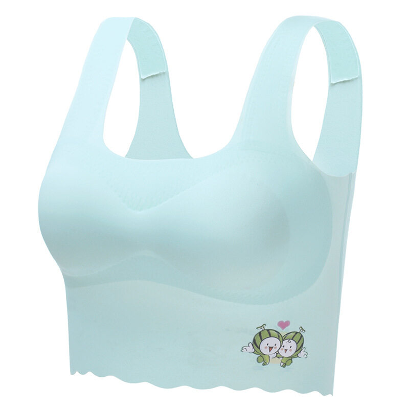 【Ready Stock】Teenage Development Period Ice Silk Bra Children's ...