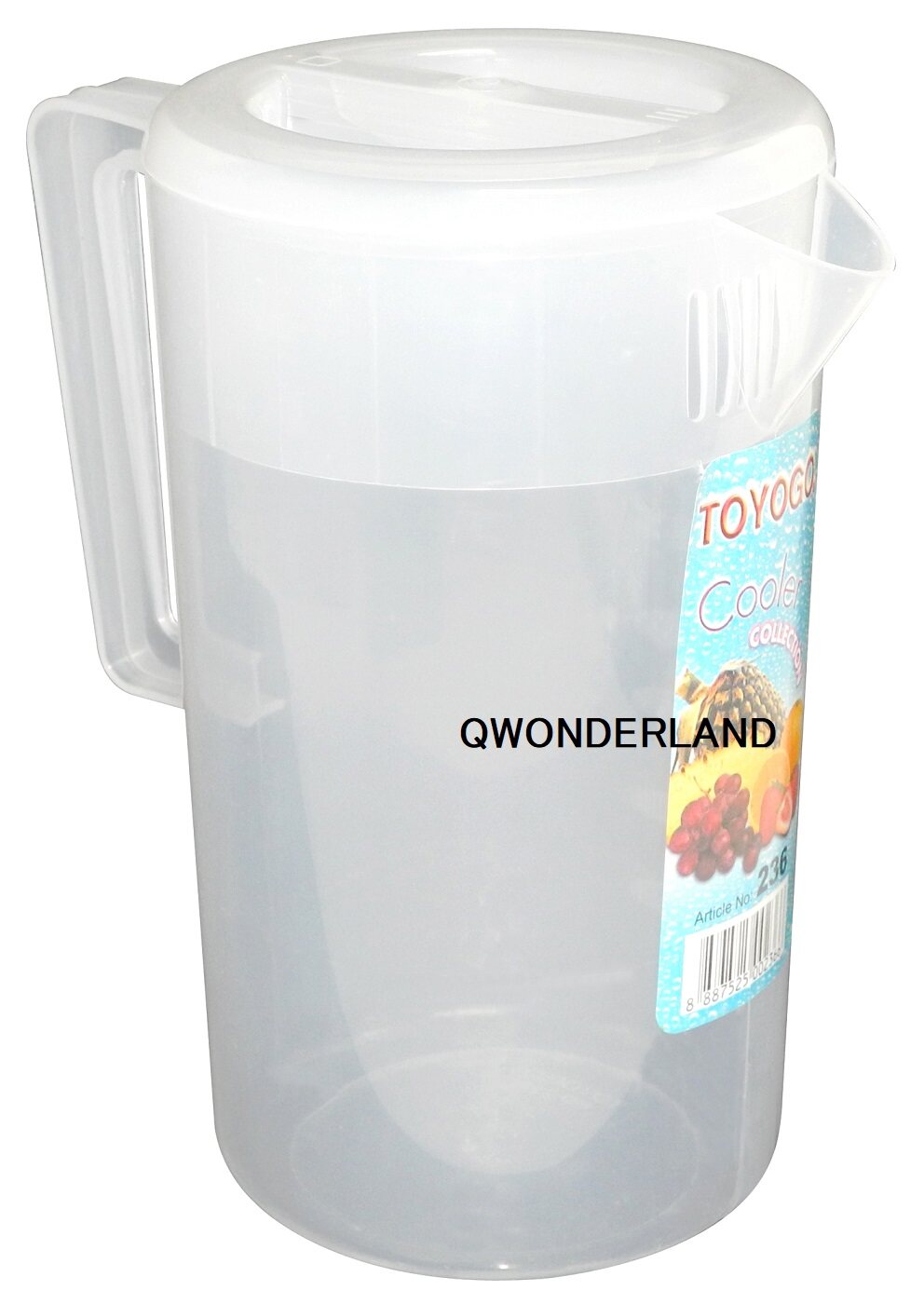 Toyogo Round Water Jug With Cover 236 (2.2L) | Lazada