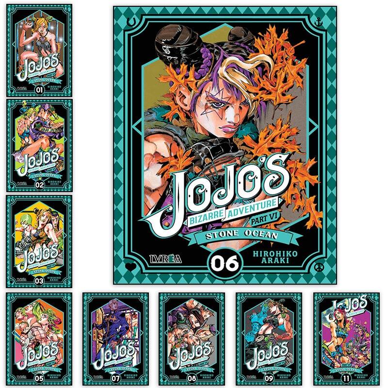 Jojo Adventure Parte 6โปสเตอร์อะนิเมะและภาพพิมพ์รูปการ์ตูนมังงะผ้าใบวาด ...