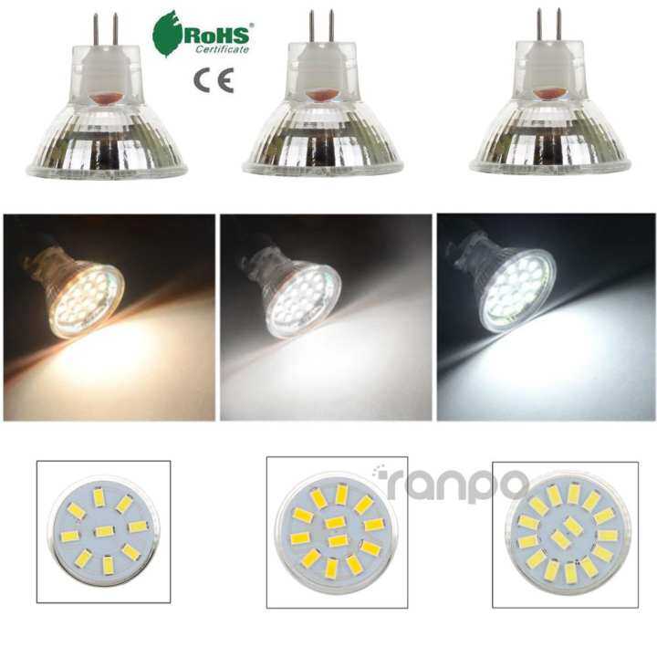 MR11 GU4.0 LED Spotlight Bulbs 2W 3W 4W AC/DC 12V 24V 30V Cool Warm ...