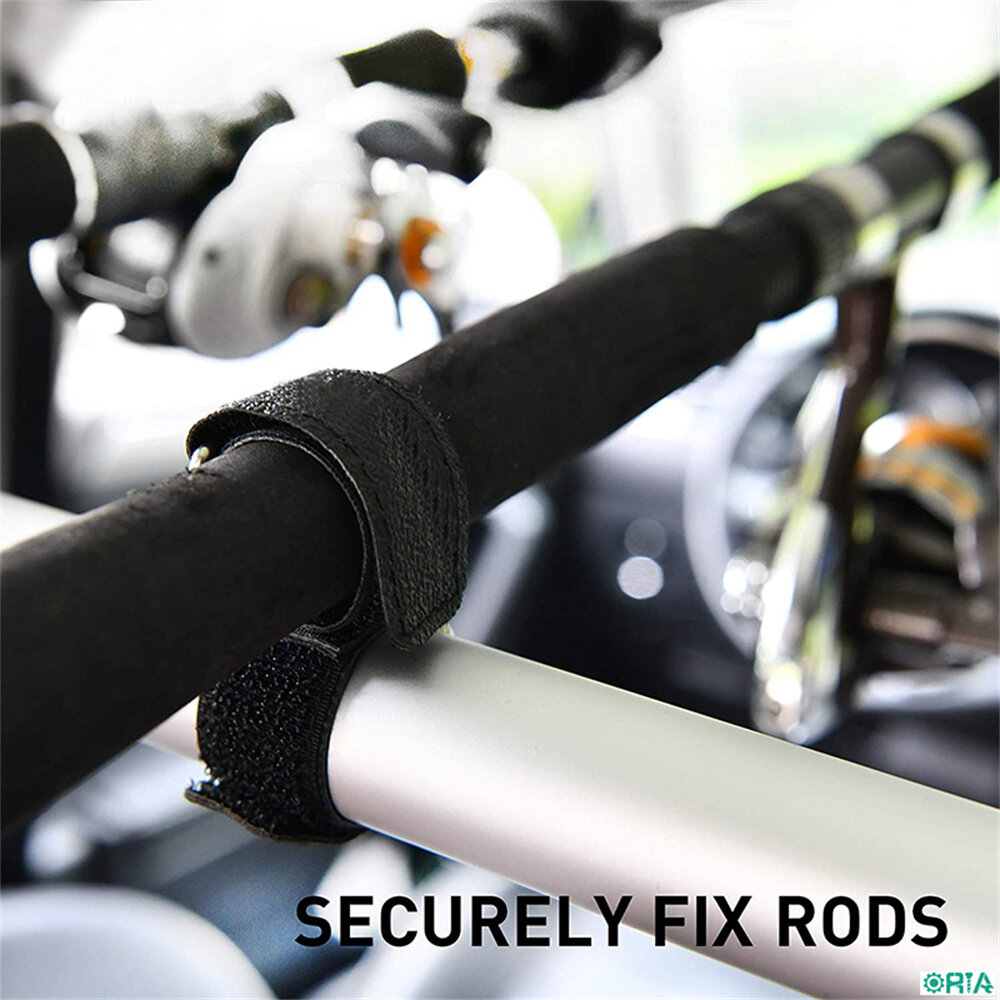 ORIA Vehicle Fishing Rod Holder Fishing Rod Tie Downs Car Fishing Rod ...