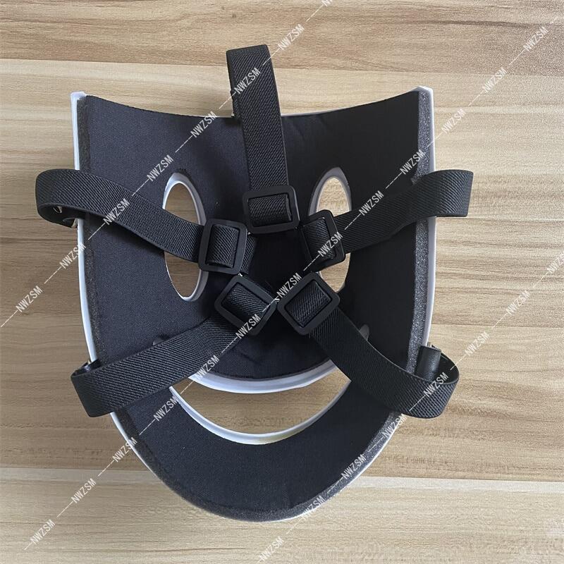 Anime Cosplay Tenkuu Shinpan High-Rise Invasion Cosplay Mask Hat PVC ...