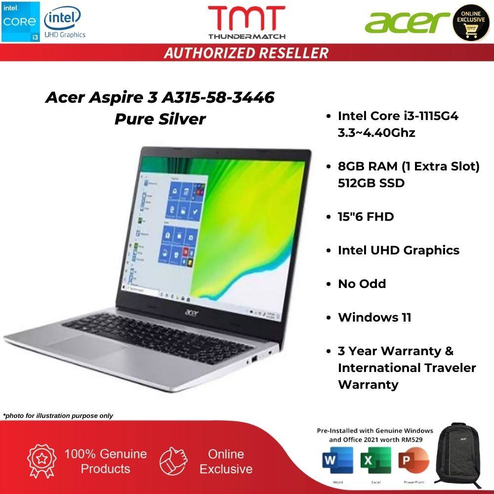 Acer Aspire 3 A315-55G Price in Malaysia & Specs - RM2399 | TechNave