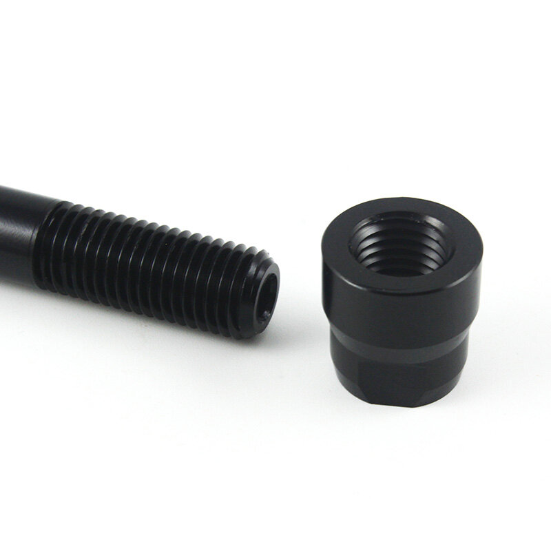 Bicycle Thru Axle M12x1.5mm Nut 1.5mm Thread Axle Nuts M12 Bicycle ...