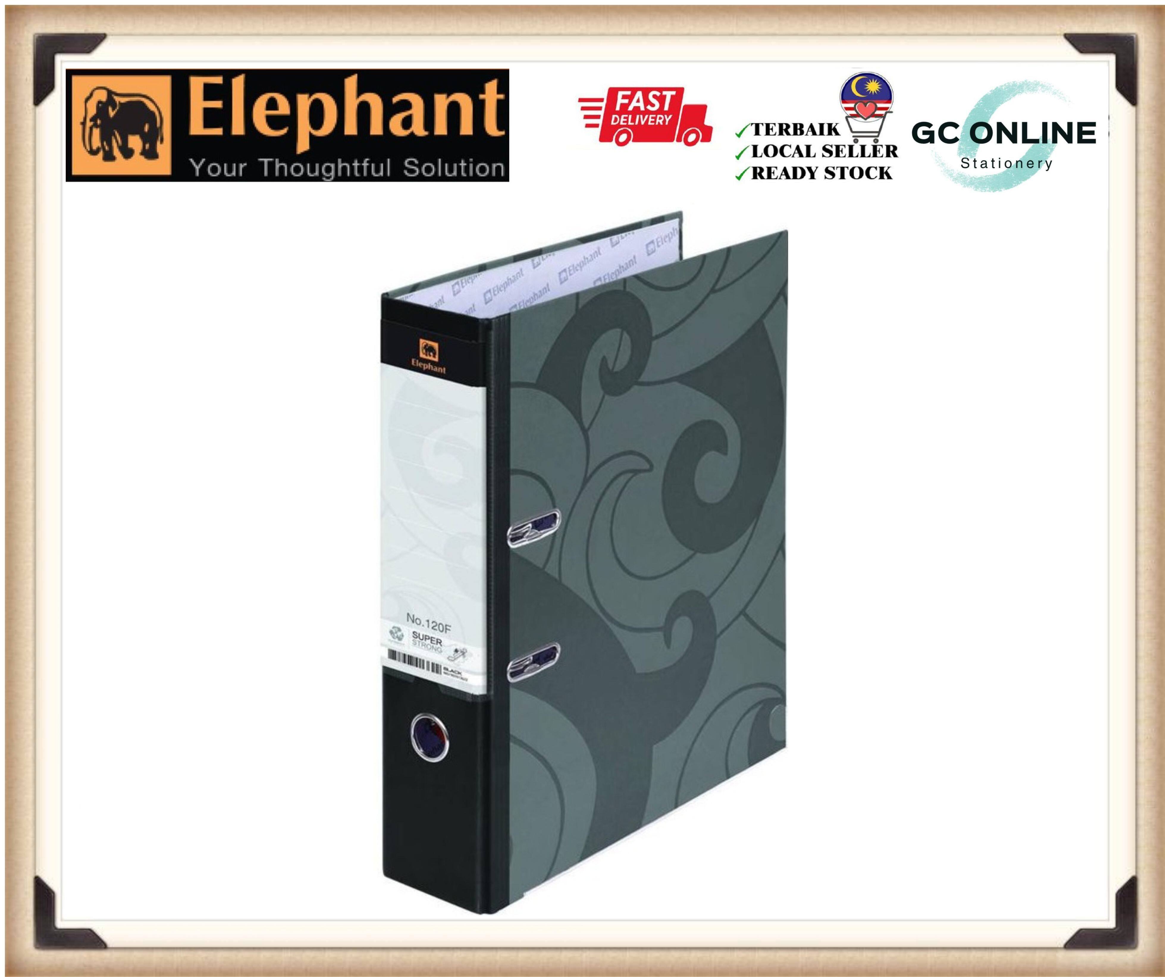 Elephant F4 3” Super Strong 120F Lever Arch File (High Quality) /Fail ... Elephant F4 3” Super Strong 120F Lever Arch File (High Quality) /Fail ...