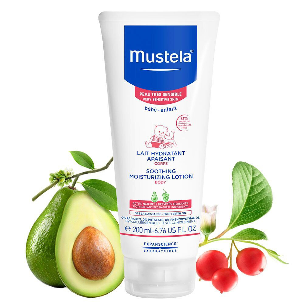 MUSTELA Soothing Moisturizing for Very Sensitive Skin Soothing ...
