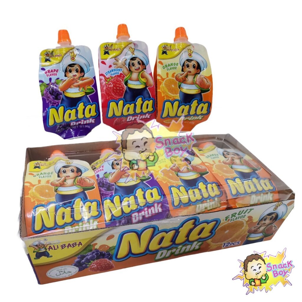 Nata Drink fruity nata de coco jelly drink 12pcs | Lazada