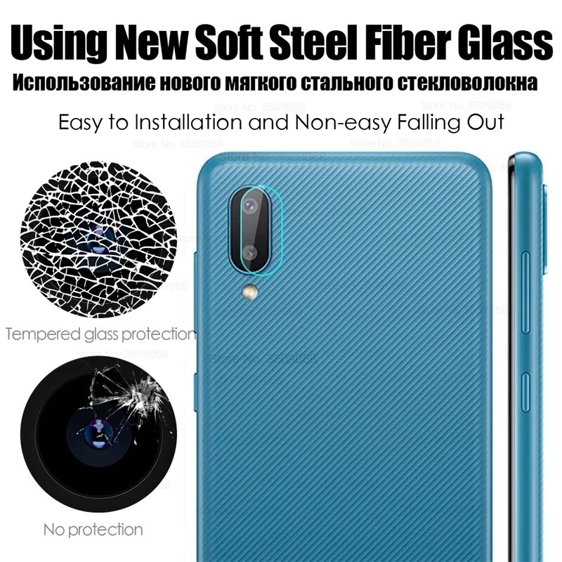 Samsung Galaxy A02 3-In-1แก้วป้องกันสำหรับ Samsung Galaxy A02 A 02 2021 ...