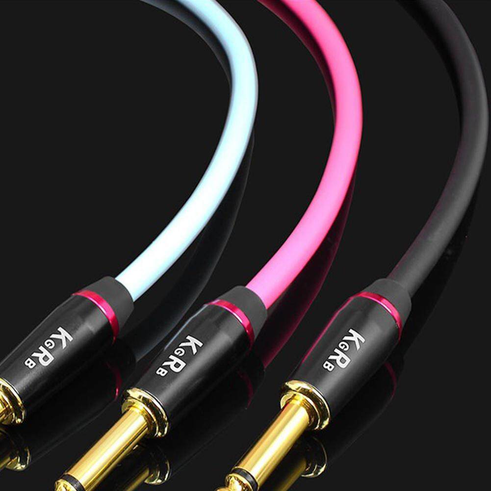 KGRB สายกีต้าร์ไฟฟ้าสายเชื่อมต่อเครื่องดนตรีเบสคีบอร์ดกลองทองแดง ...