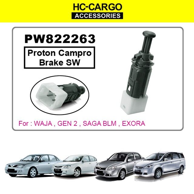 GENUINE Proton Campro Brake Switch - BLM FLX Exora Gen2 Waja PW822263 ...