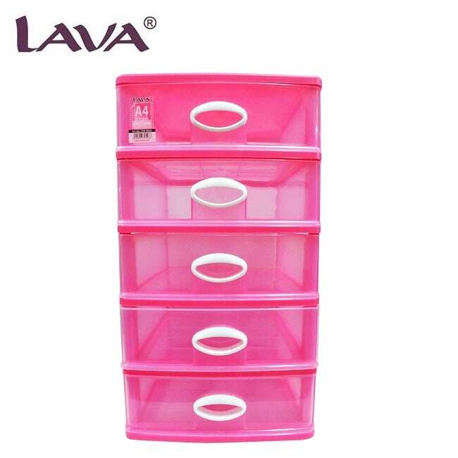 LAVA 5-Tier Multipurpose A4 Size Drawer /A4 Laci 5 Tingkat Serbaguna ...