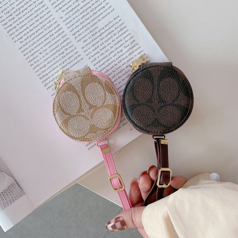 Simple luxury Storage Box earphone shell zipper special leather ...