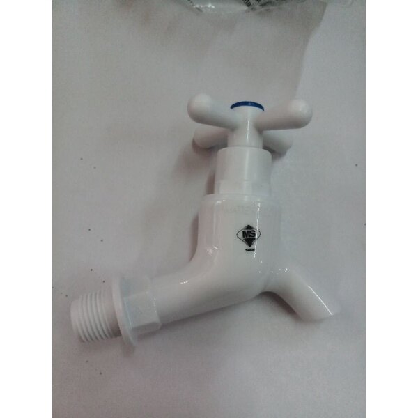 SIRIM waterteg 15mm 1/2" pvc bib tap kepala paip 水龙头 | Lazada