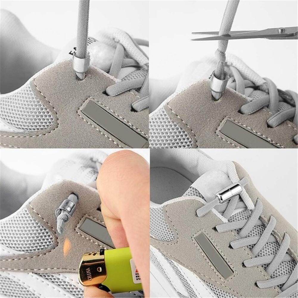 1* Sports Shoestrings Kids Adult Fast Lacing Quick Lazy Laces Elastic ...