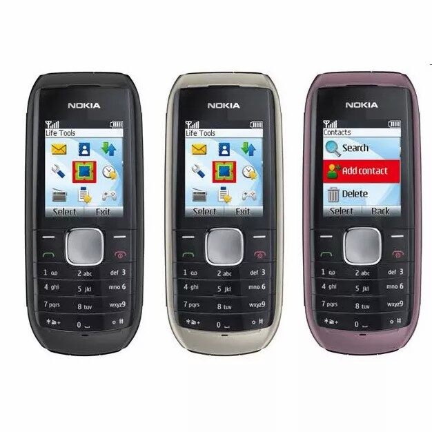 สำหรับ Nokia 1800โทรศัพท์มือถือต้นฉบับ Gsm แป้นพิมพ์ภาษาอังกฤษคุณสมบัติ