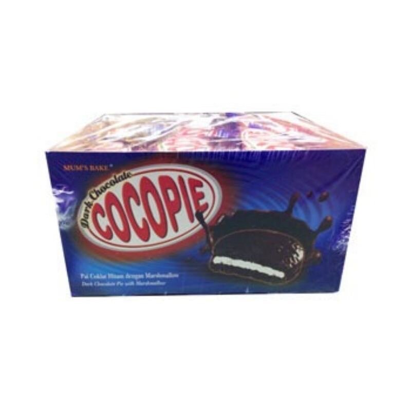 Mum's Bake Cocopie Chocolate Pie with Marshmallow (25g x 24 Packs) - Chocolate / Dark Chocolate ...